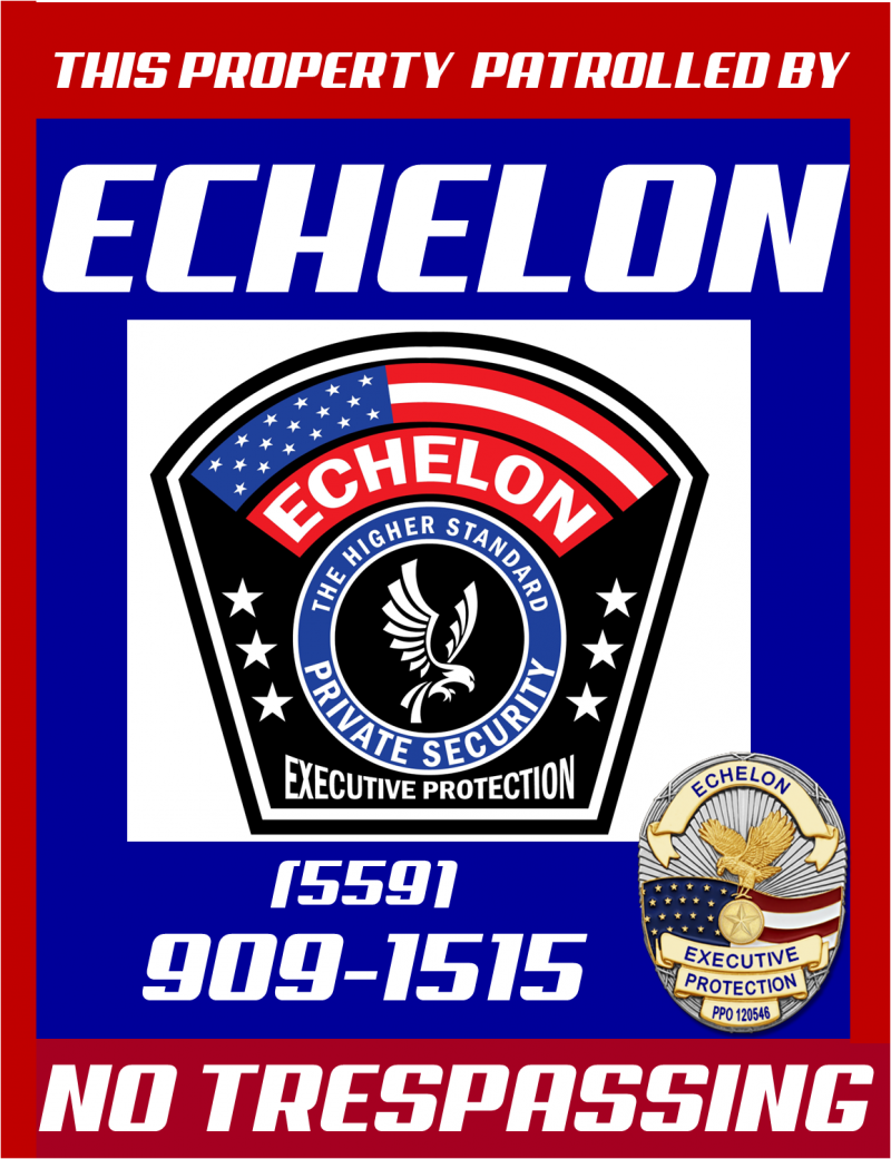 Our Services - Echelon Executive Protection & Security Company Visalia